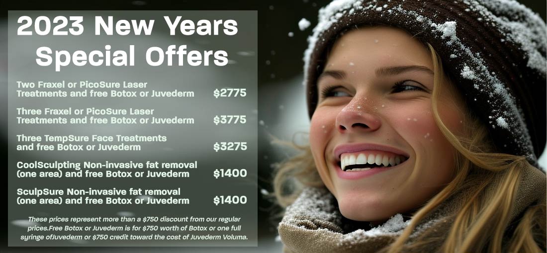 New Years Dermatology Specials | Santa Monica & Los Angeles